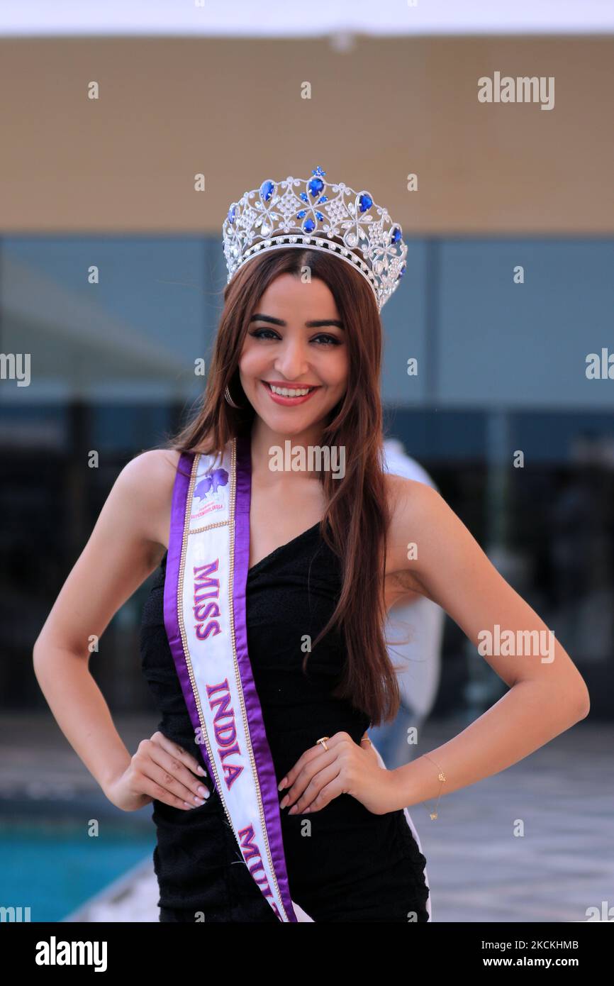 Miss India Multinational 2021 Divija Gambhir at Glamanand Supermodel ...