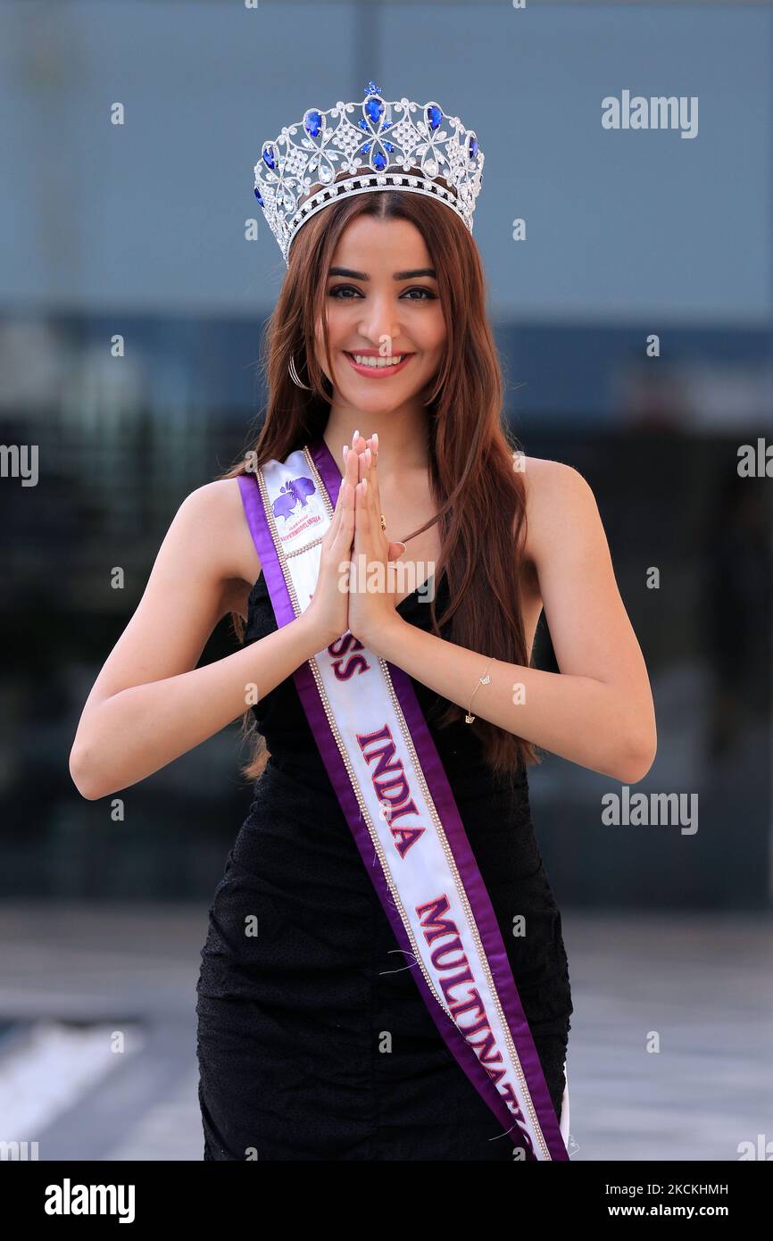 Miss India Multinational 2021 Divija Gambhir at Glamanand Supermodel ...