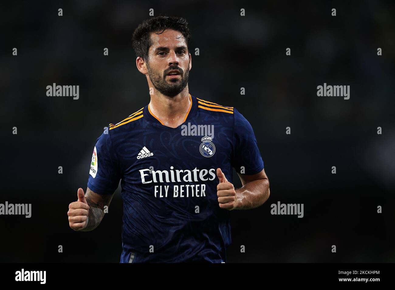 Isco Alarcon of Real Madrid during the La Liga Santader match between ...