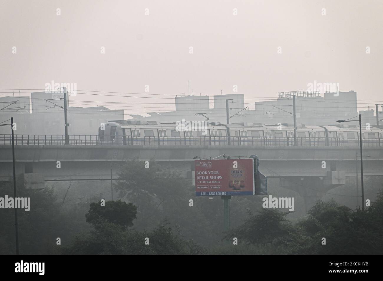 Delhi air pollution train hi-res stock photography and images - Alamy