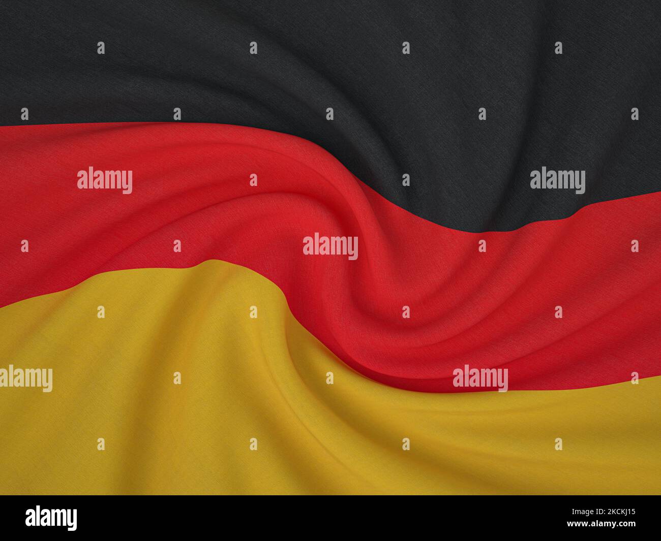 Twisted fabric Germany flag background. 3d illustration Stock Photo - Alamy