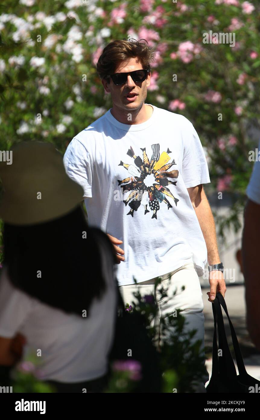James Norton is seen arriving at the Excelsior during the 77th Venice ...