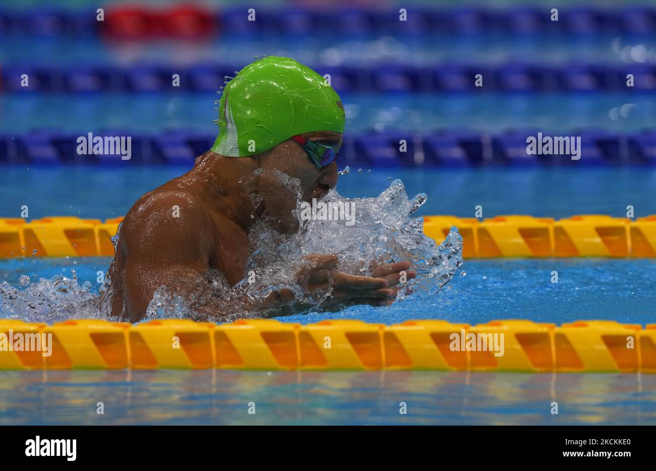 Carlos Daniel Col Serrano Zarate from Colombia winning 100m during ...