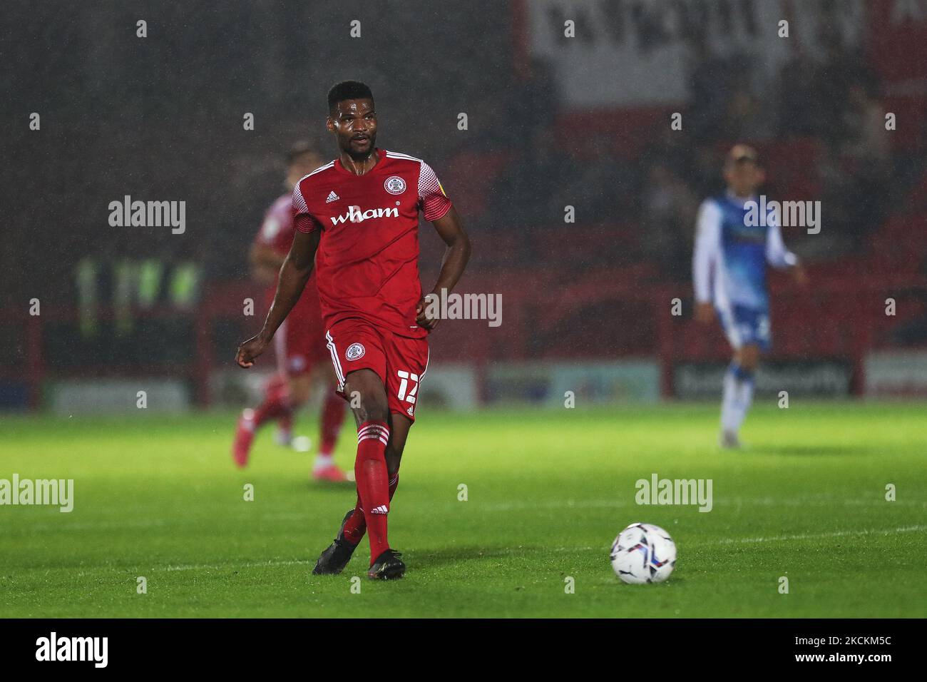Michael Nottingham of Accrington Stanley during the EFL Trophy match ...