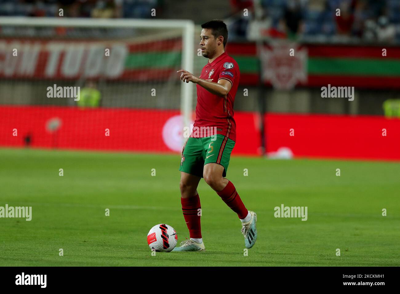 Portugal's defender Raphael Guerreiro during the FIFA World Cup 2022 ...