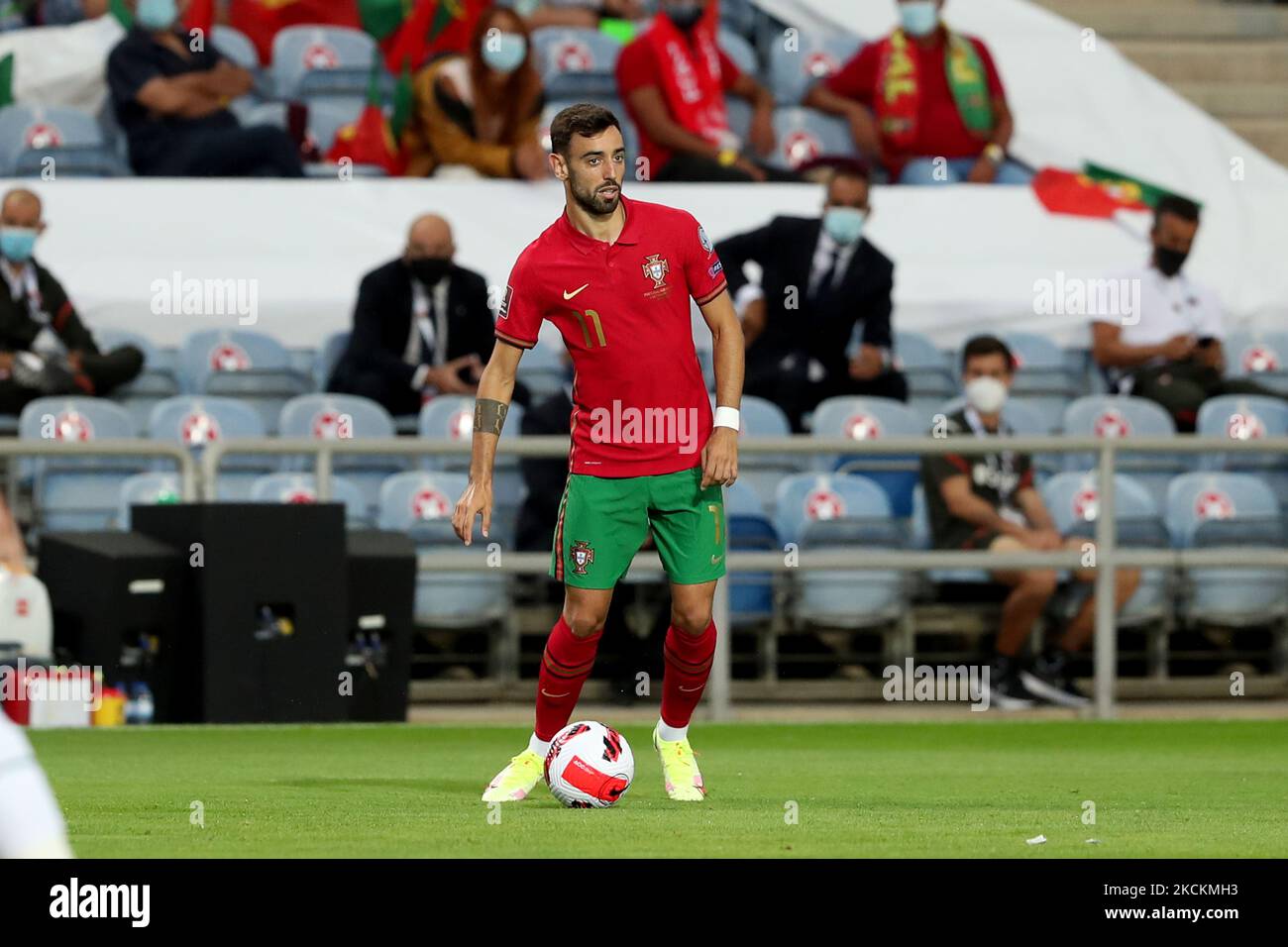 Portugal's midfielder Bruno Fernandes during the FIFA World Cup 2022 ...