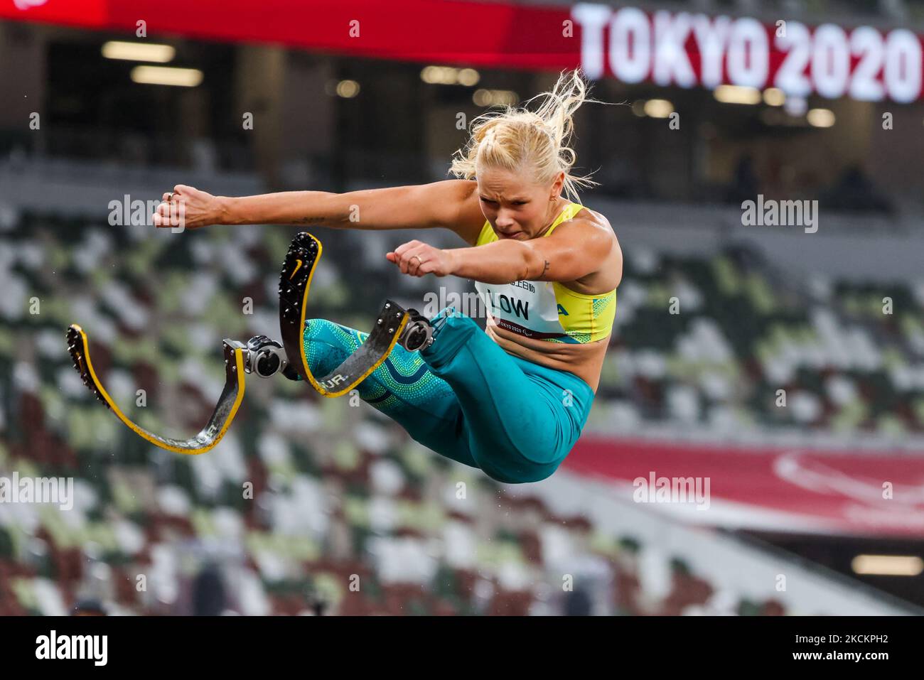 02/09/2021 Tokyo, Japan. Vanessa Low (AUS) competes during Women’s Long ...