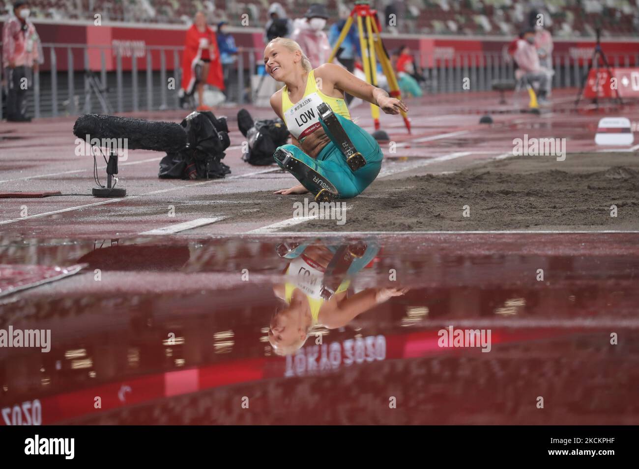 02/09/2021 Tokyo, Japan. Vanessa Low (AUS) competes during Women’s Long ...