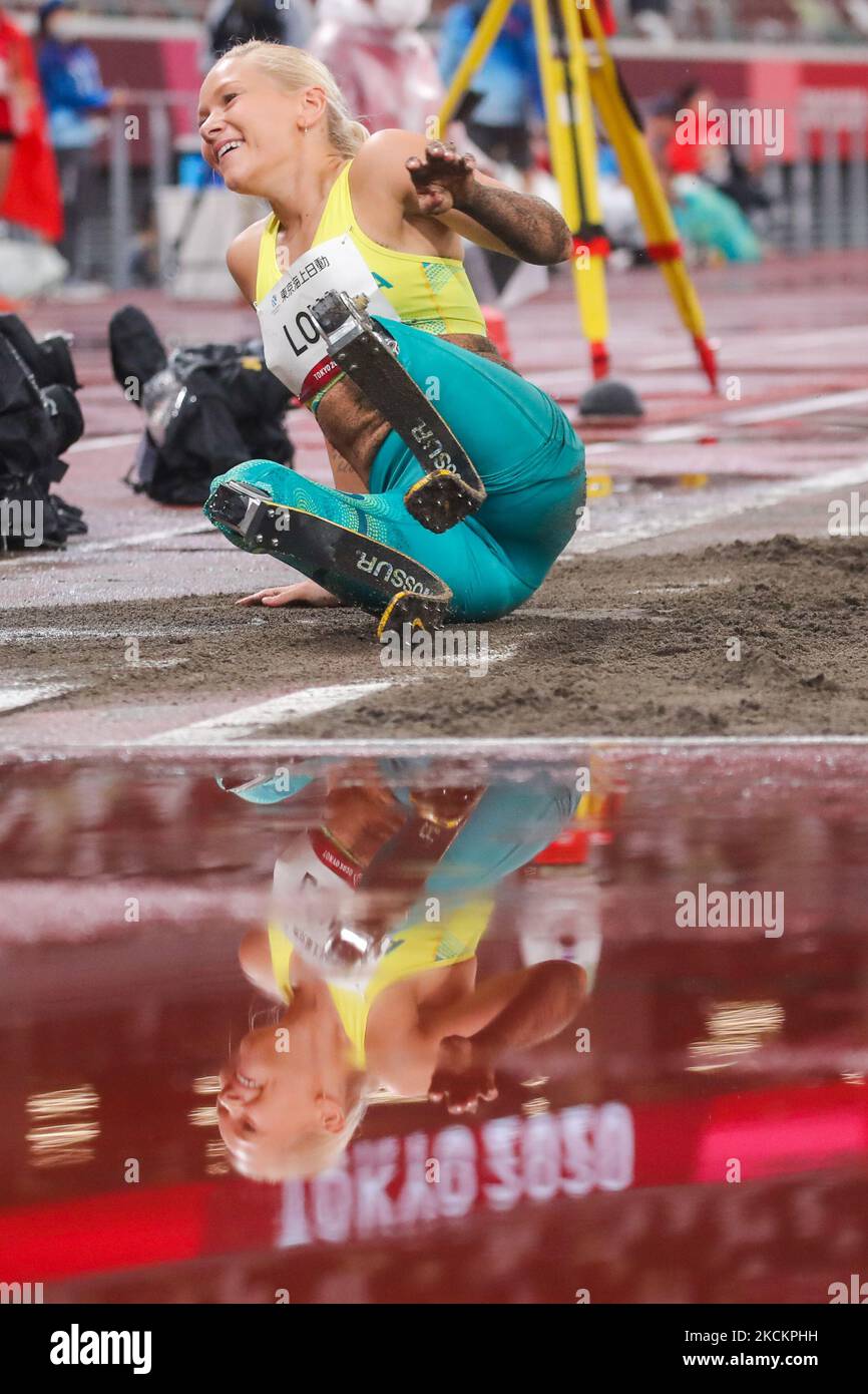 02/09/2021 Tokyo, Japan. Vanessa Low (AUS) competes during Women’s Long ...