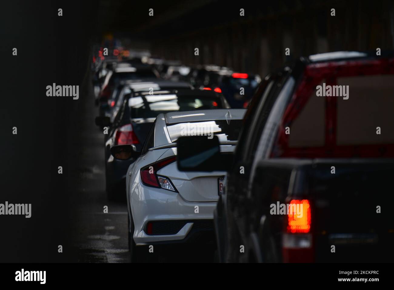 Busy traffic on the High Level bridge in Edmonton. On Thursday, 2 ...