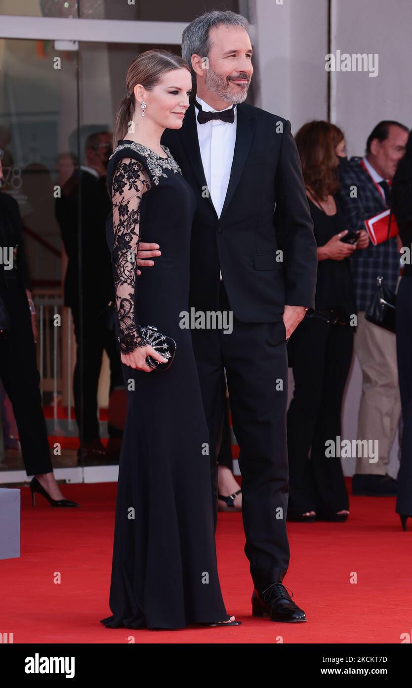 Denis Villeneuve attends the red carpet of the movie "Dune" during the ...