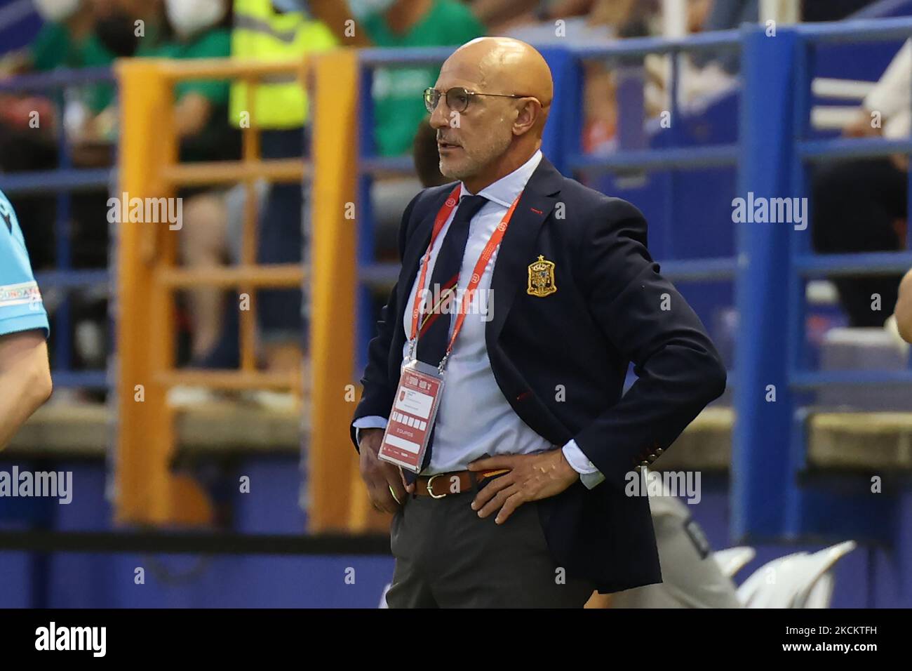 Luis de la Fuente of Spain u21 during the UEFA Euro Under 21 Qualifier ...