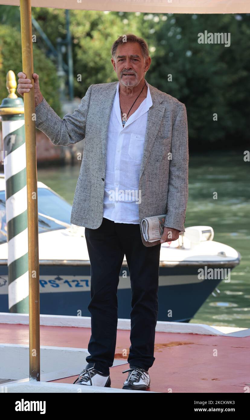 Fabio Testi on September 4, 2021 in Venice, Italy as part of the 78th ...