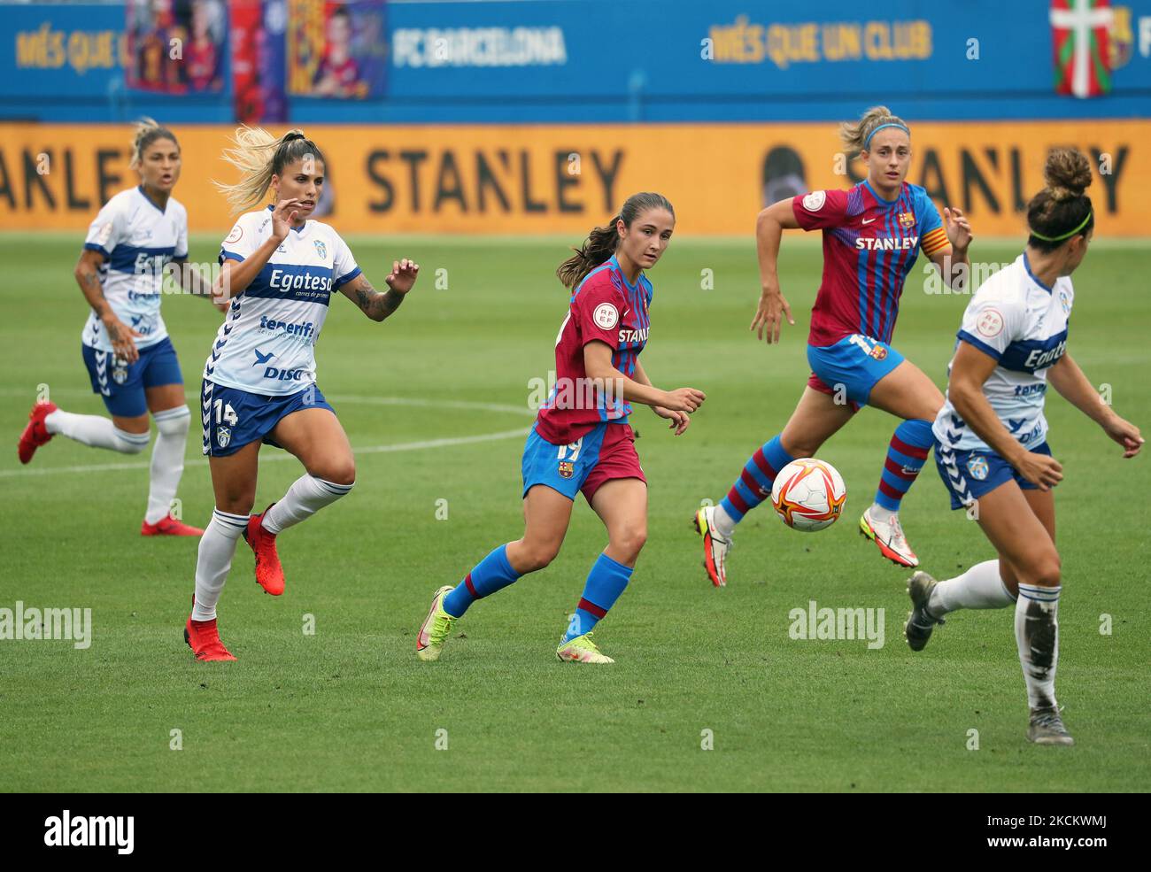 Bruna Vilamala during the match between FC Barcelona and UDG Tenerife ...