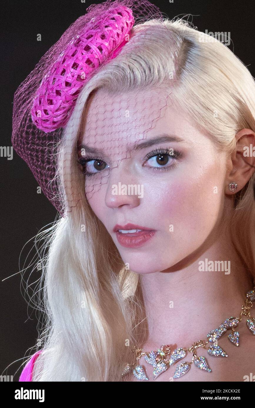 Anya Taylor-Joy attends the red carpet of the movie "Last Night In Soho ...