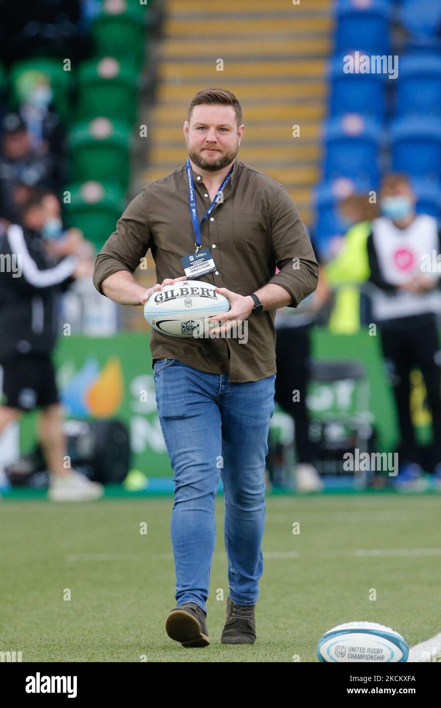 Former Falcon and also Glasgow Warrior player , Jon Welsh brings on the ...