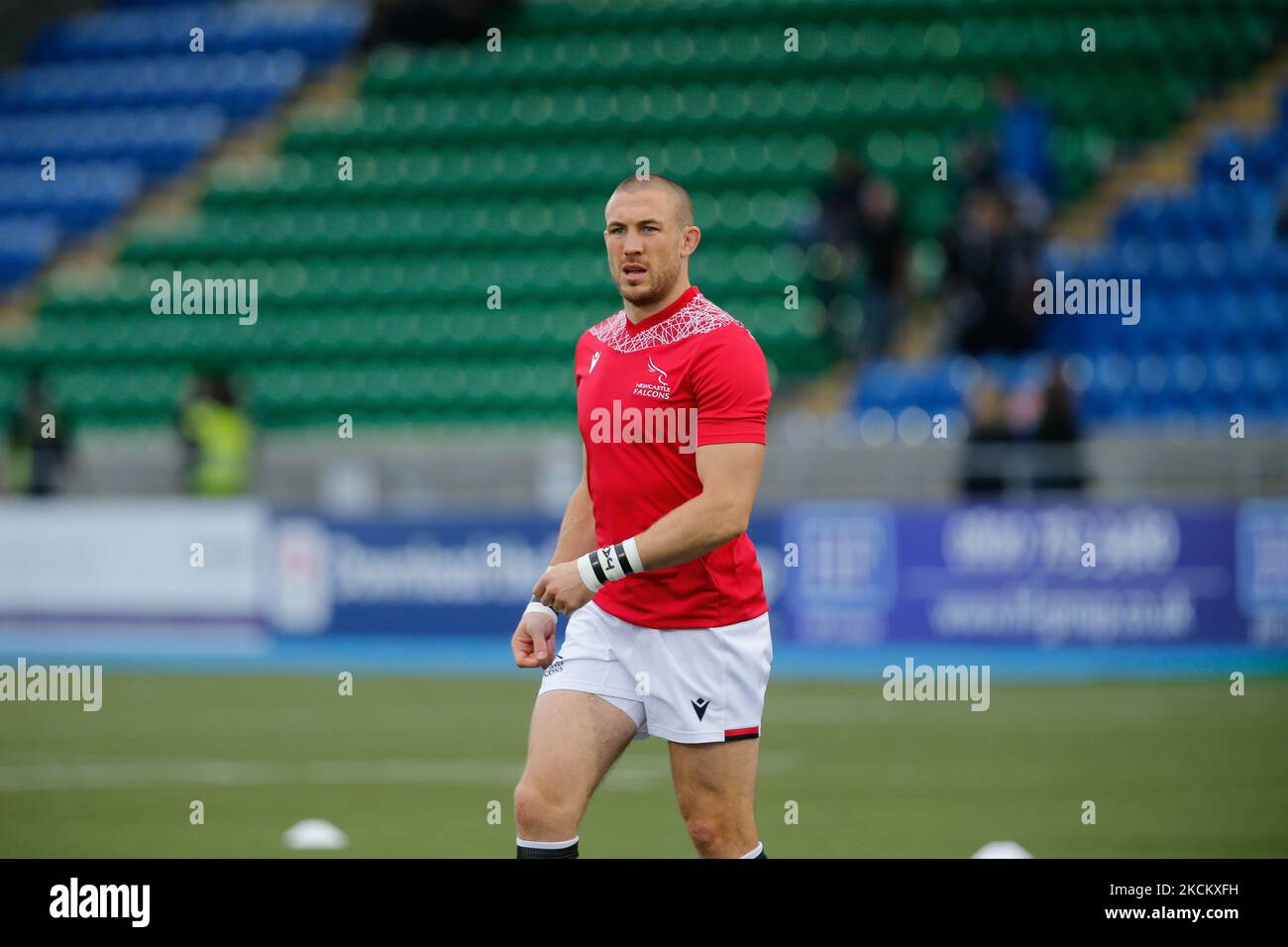 Falcons new signing, Mike Brown is pictured before the Pre-season ...