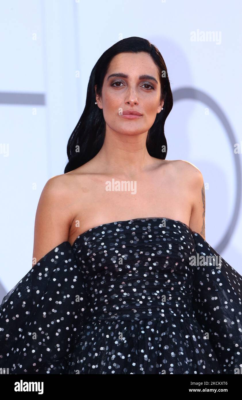 Levante attends the red carpet of the movie "Competencia Oficial ...