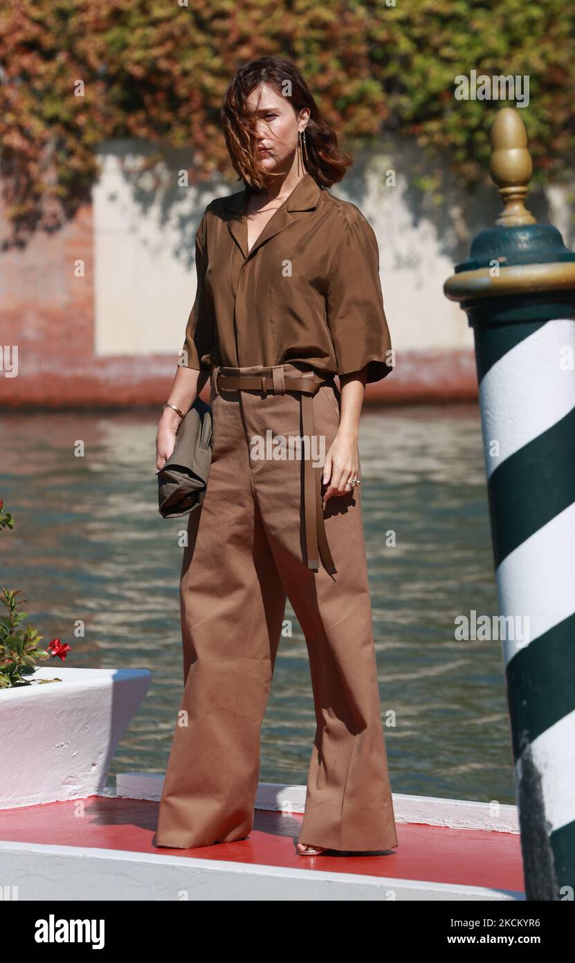 Gabriella Pession arrives at the 78th Venice International Film ...