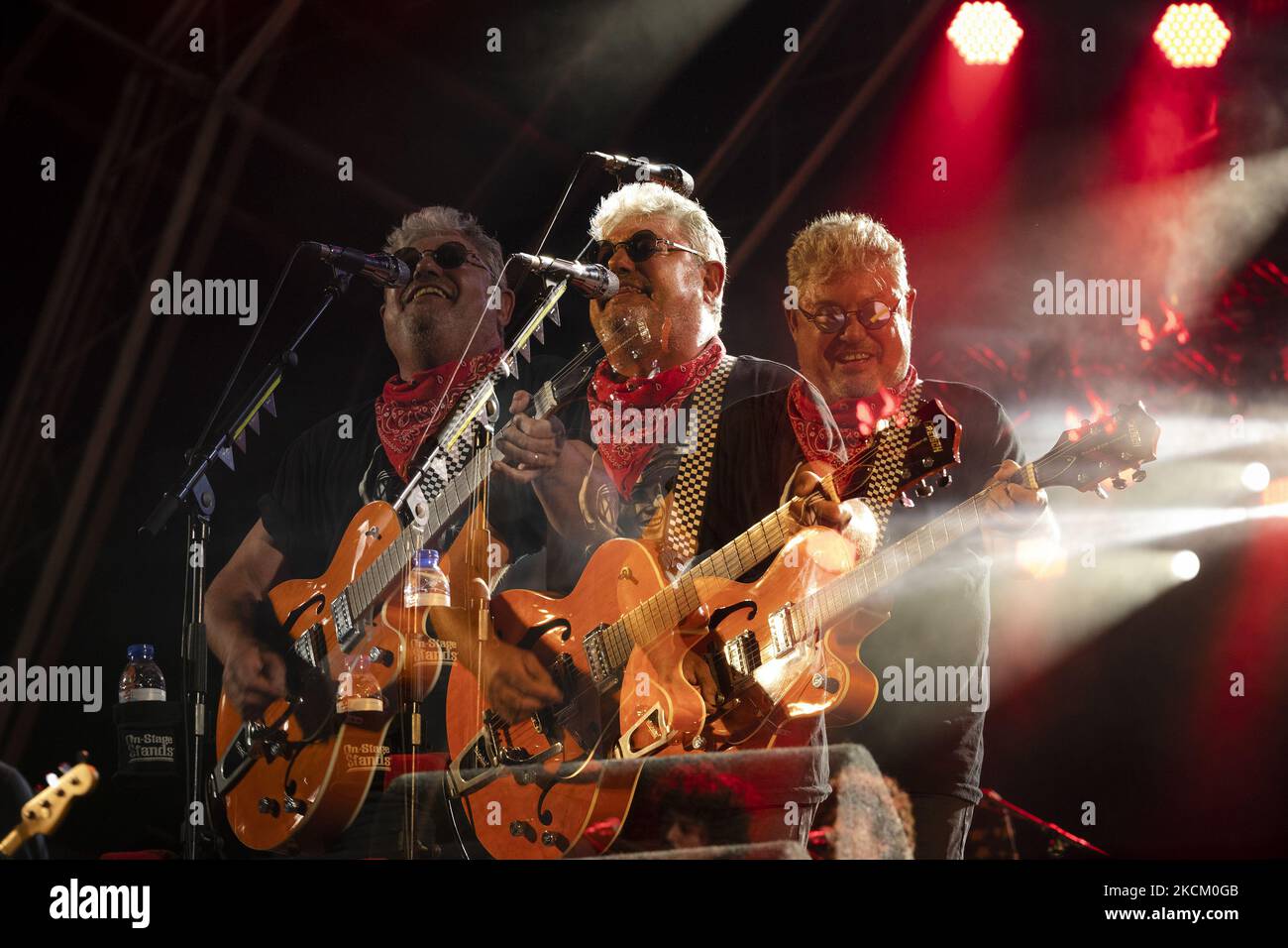 Singer Tim, lead singer of the Portuguese band Xutos e PontapÃ©s, on ...