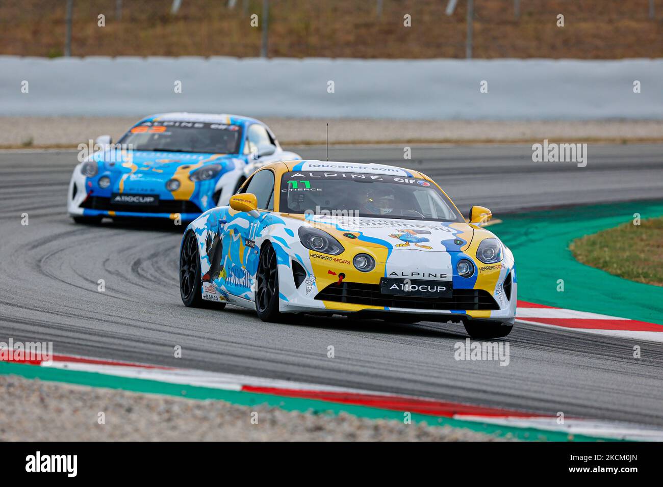 TIERCE, Corentin (FRA) of HERRERO RACING team during the Alpine Elf ...