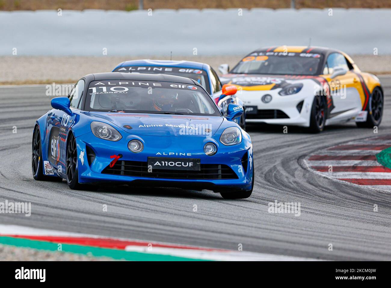 CHAZEL TECHNOLOGIE COURSE team during the Alpine Elf Europa Cup ...