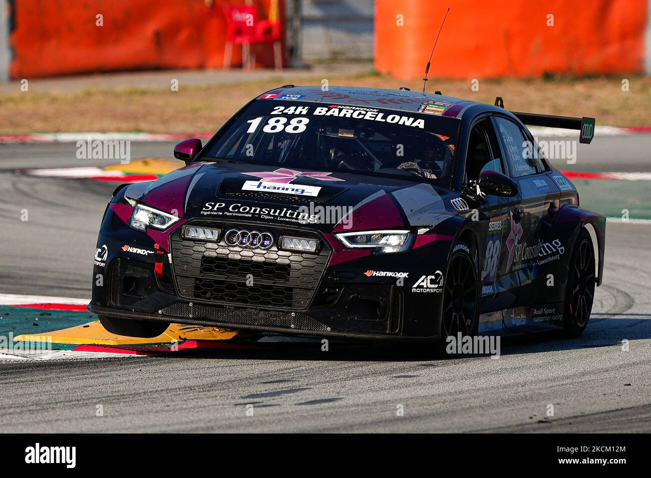 Drivers: Stephane Perrin, Mathieu Detry and James Kaye of AC Motorsport ...