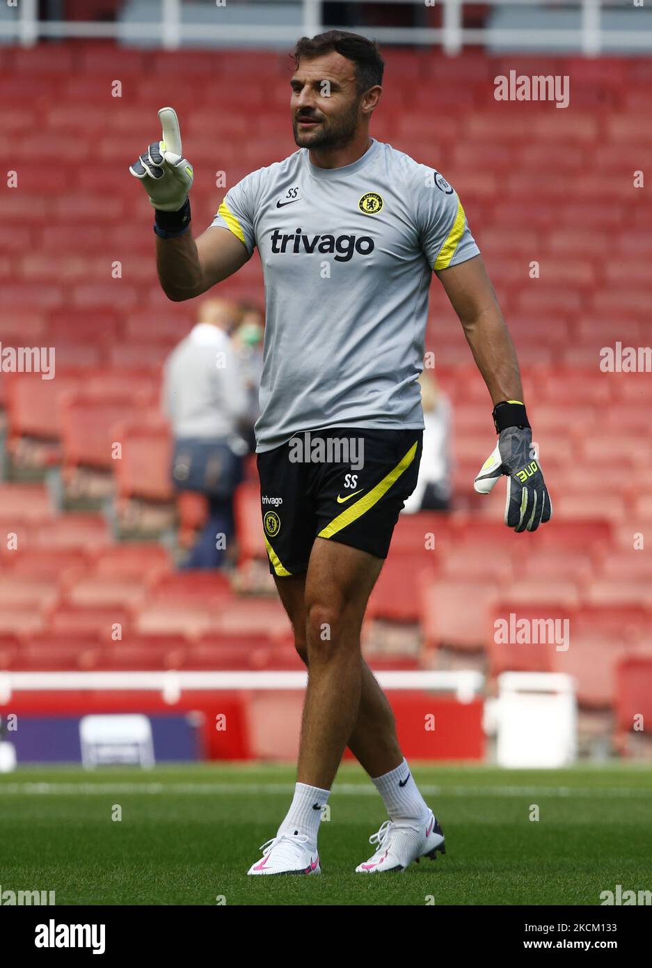BOREHAMWOOD, ENGLAND - SEPTEMBER 05: Head of technical/Goalkeeping ...