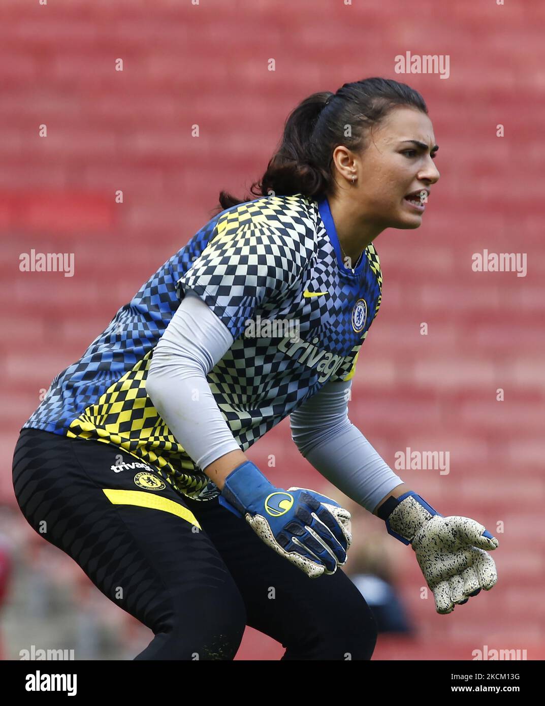 Chelsea Ladies Zecira Musovic during Barclays FA Women's Super League ...