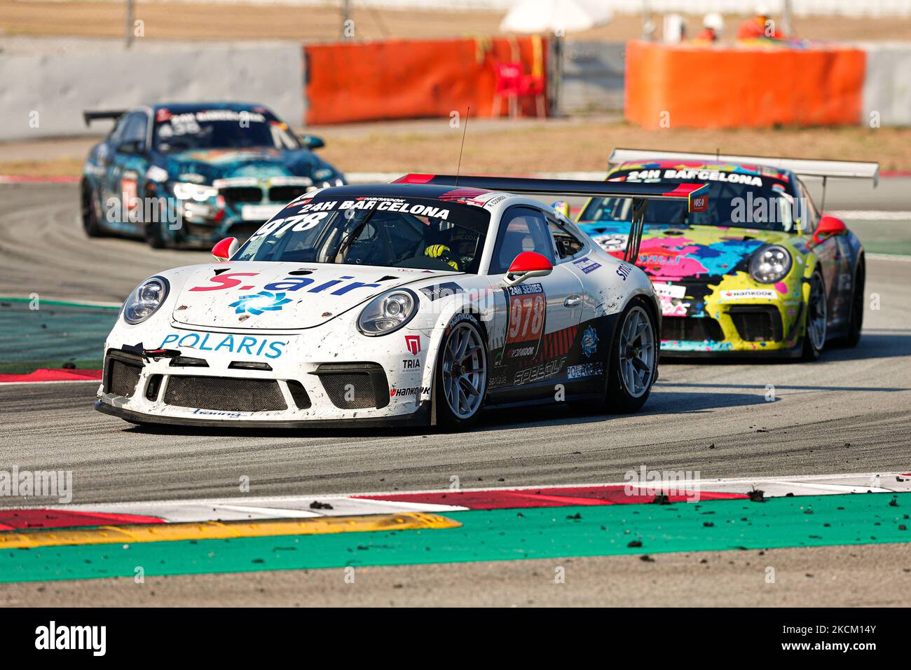 Speed Lover team with Porsche 911 GT3 Cup (992) during the HANKOOK 24H ...