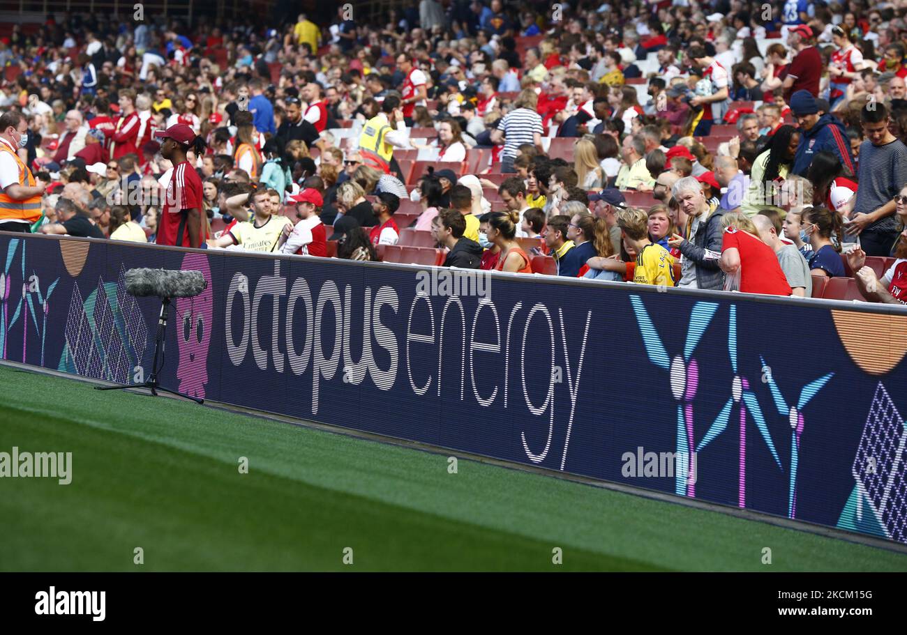 Arsenal Fans during Barclays FA Women's Super League between Arsenal ...
