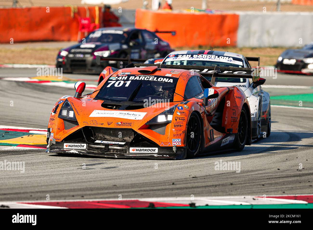 Vortex V8 team with Vortex 1.0 during the HANKOOK 24H BARCELONA 2021 ...