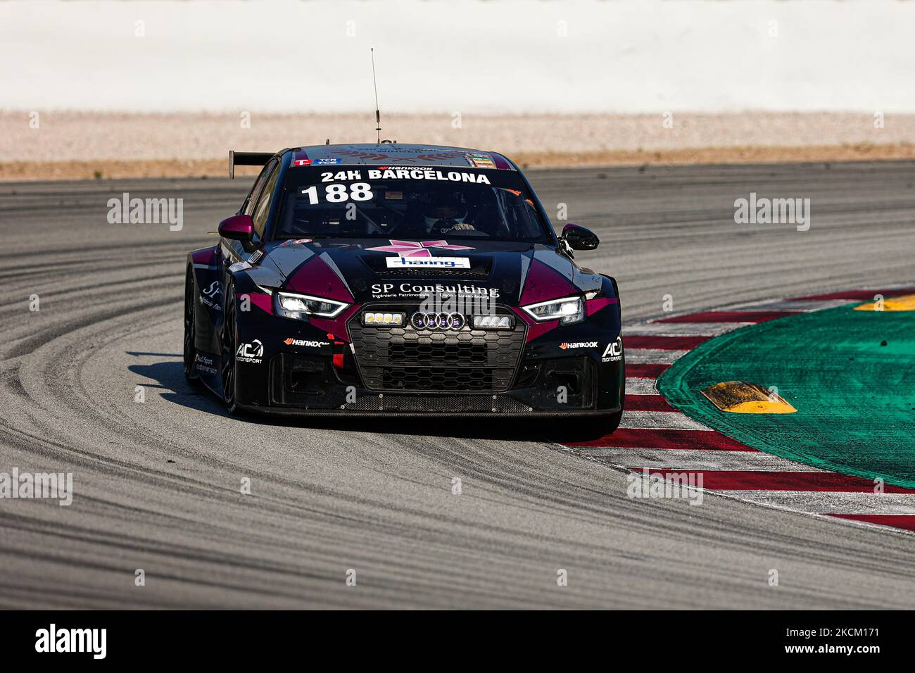 Drivers: Stephane Perrin, Mathieu Detry and James Kaye of AC Motorsport ...
