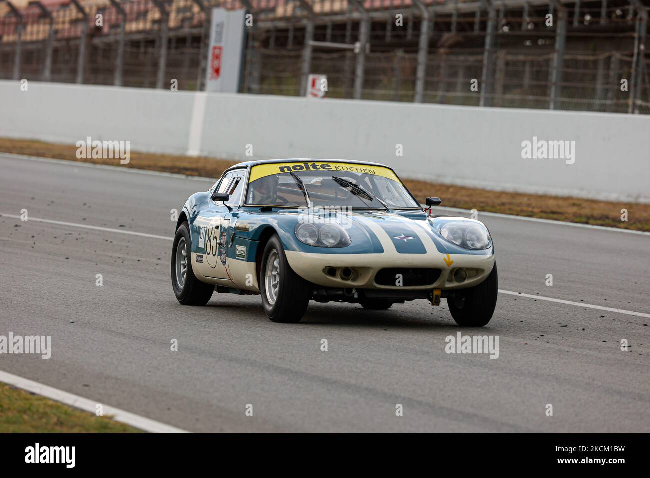 DOLS, Mark with Marcos 1800 GT during the NKHTGT Historic Racing ...