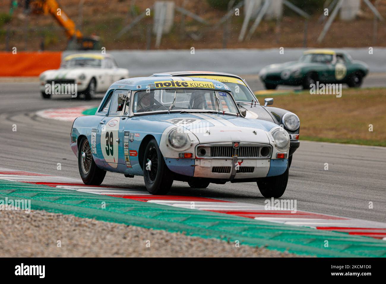 VEENSTRA, Frank with MGB in action with VAN LIESHOUT, Erwin with ...