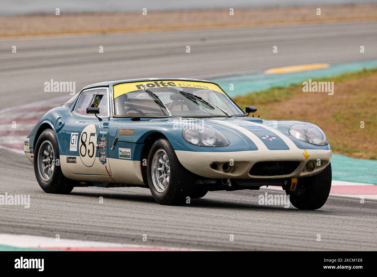 DOLS, Mark with Marcos 1800 GT during the NKHTGT Historic Racing ...
