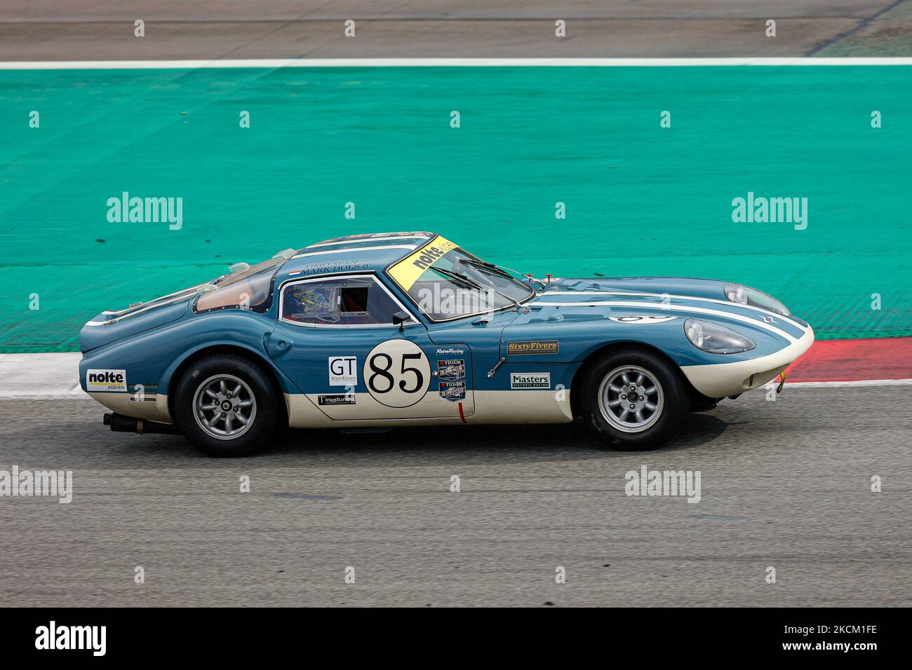 DOLS, Mark with Marcos 1800 GT during the NKHTGT Historic Racing ...