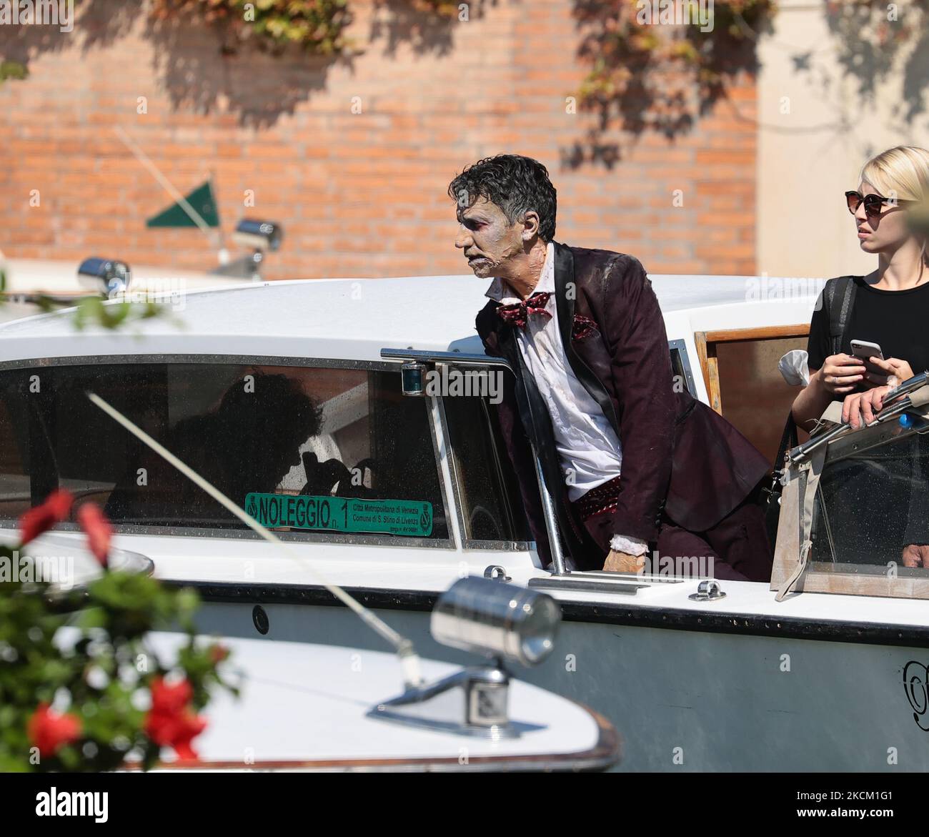 Zombie walk during the 78th Venice International Film Festival on ...