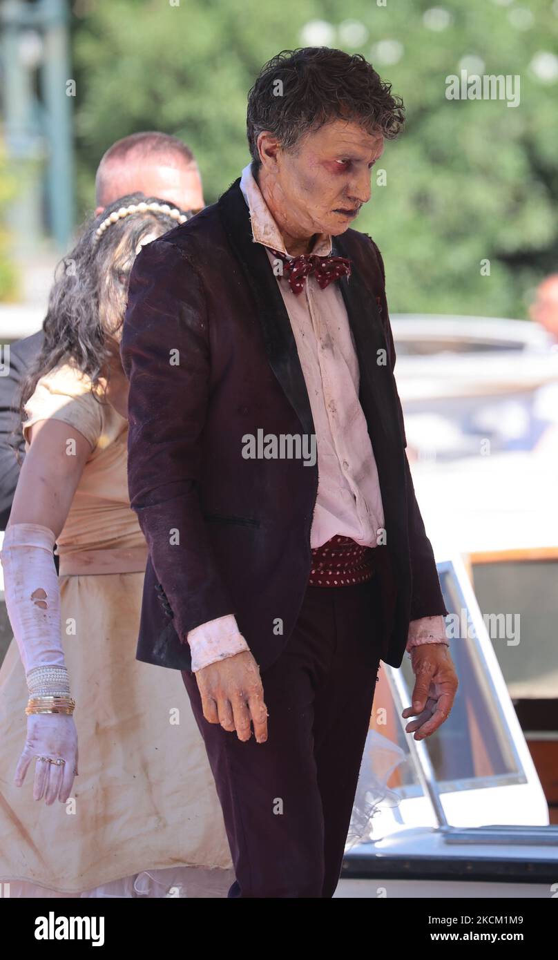 Zombie walk during the 78th Venice International Film Festival on ...