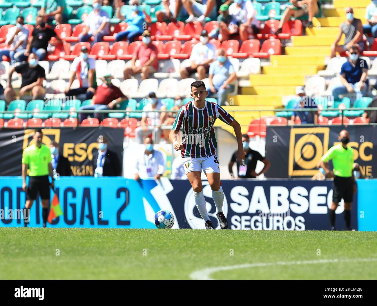 Chapi Romano of Estrela Amadora SAD in action during the Liga Portugal ...