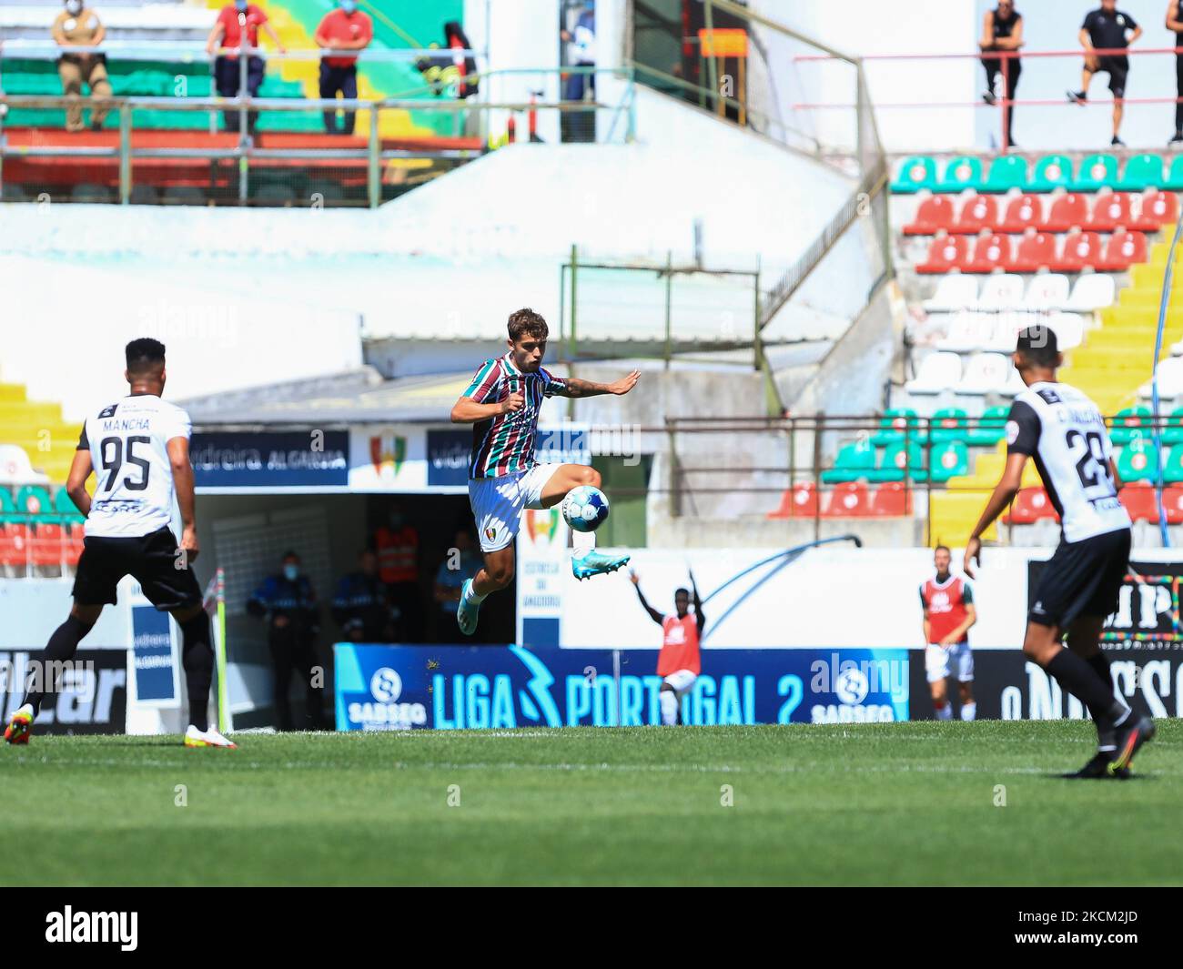 Diogo Pinto of Estrela Amadora SAD in action during the Liga⛎ Desfrute ...