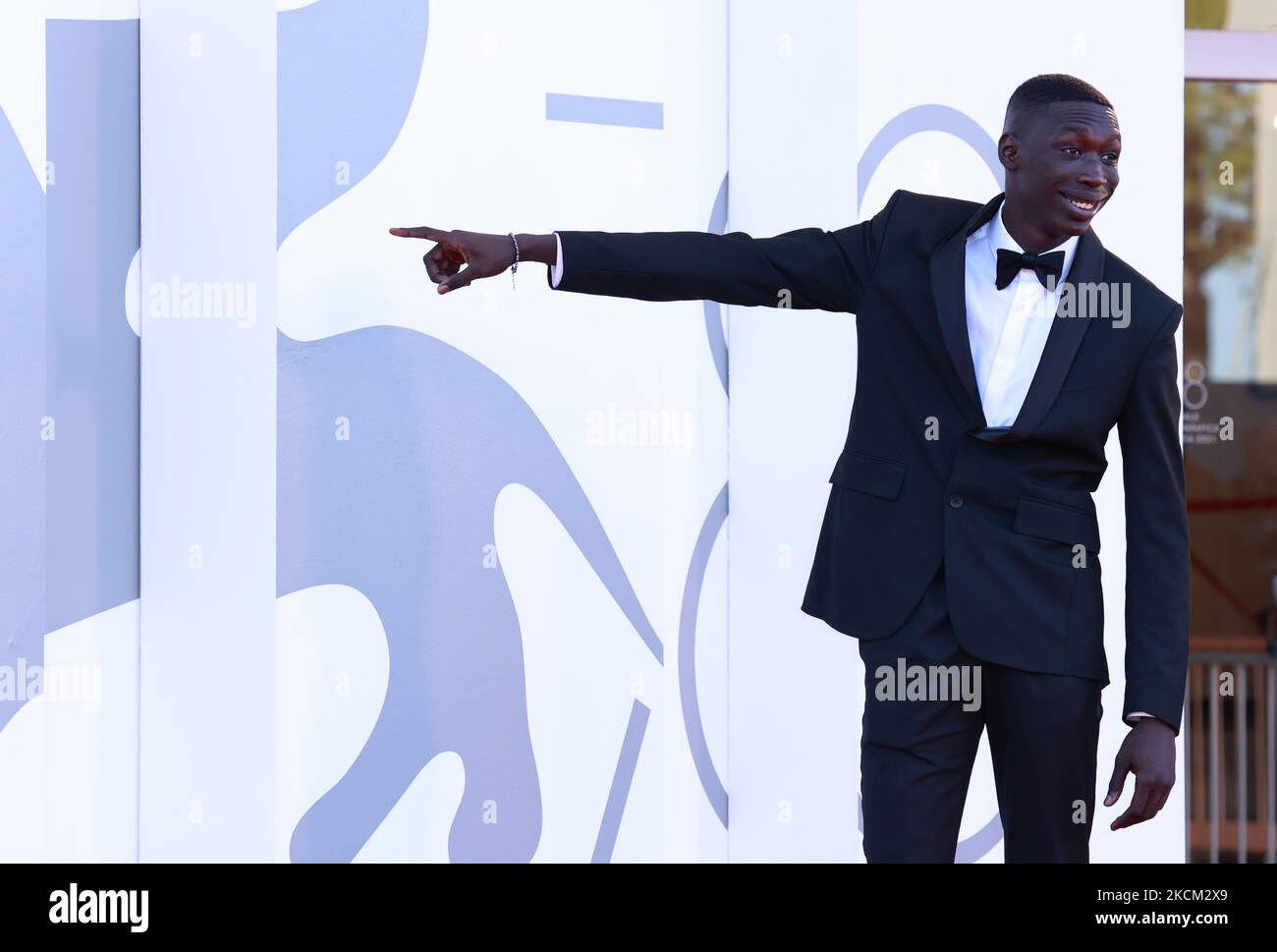 Khaby Lame attends the red carpet of the movie "Illusions Perdues ...