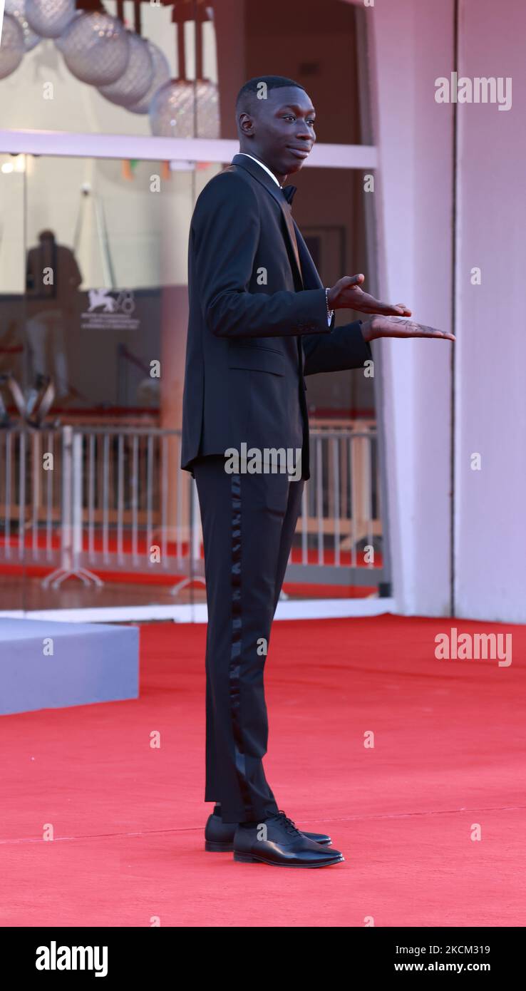 Khaby Lame attends the red carpet of the movie "Illusions Perdues ...