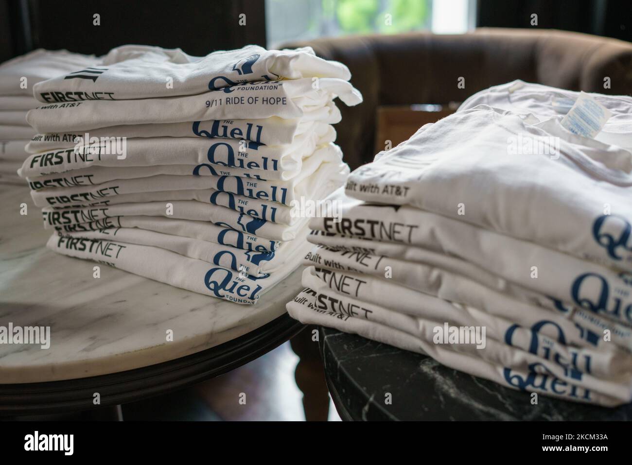 as cyclists of the Quell Foundation prepare to ride form Ground Zero to ...