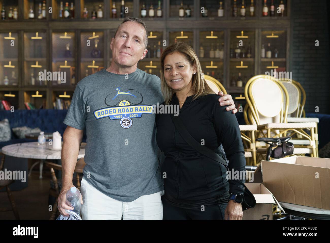 as cyclists of the Quell Foundation prepare to ride form Ground Zero to ...