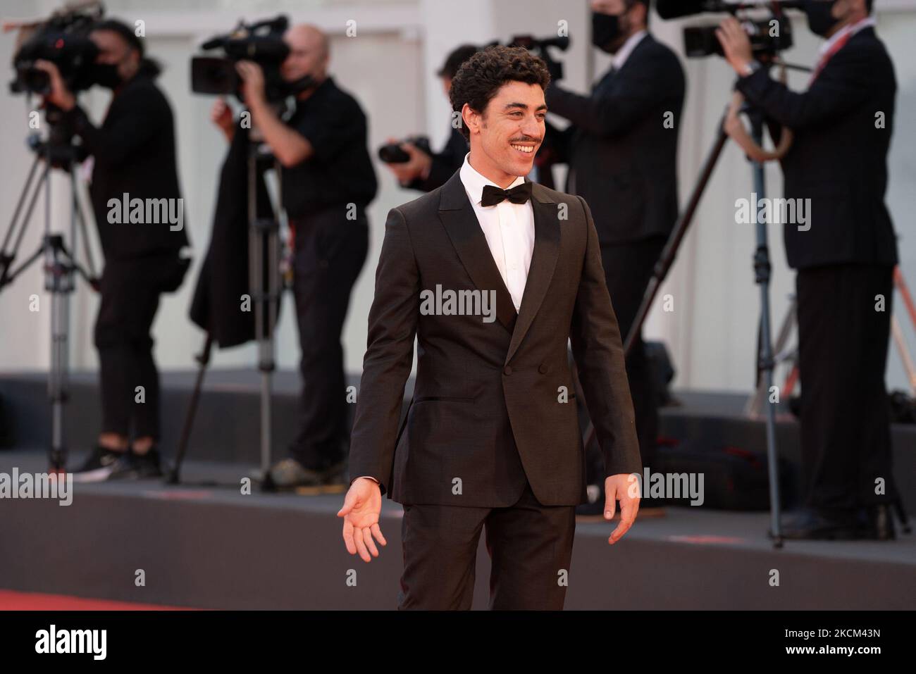 Eduardo Scarpetta attends the red carpet of the movie "Qui Rido Io ...