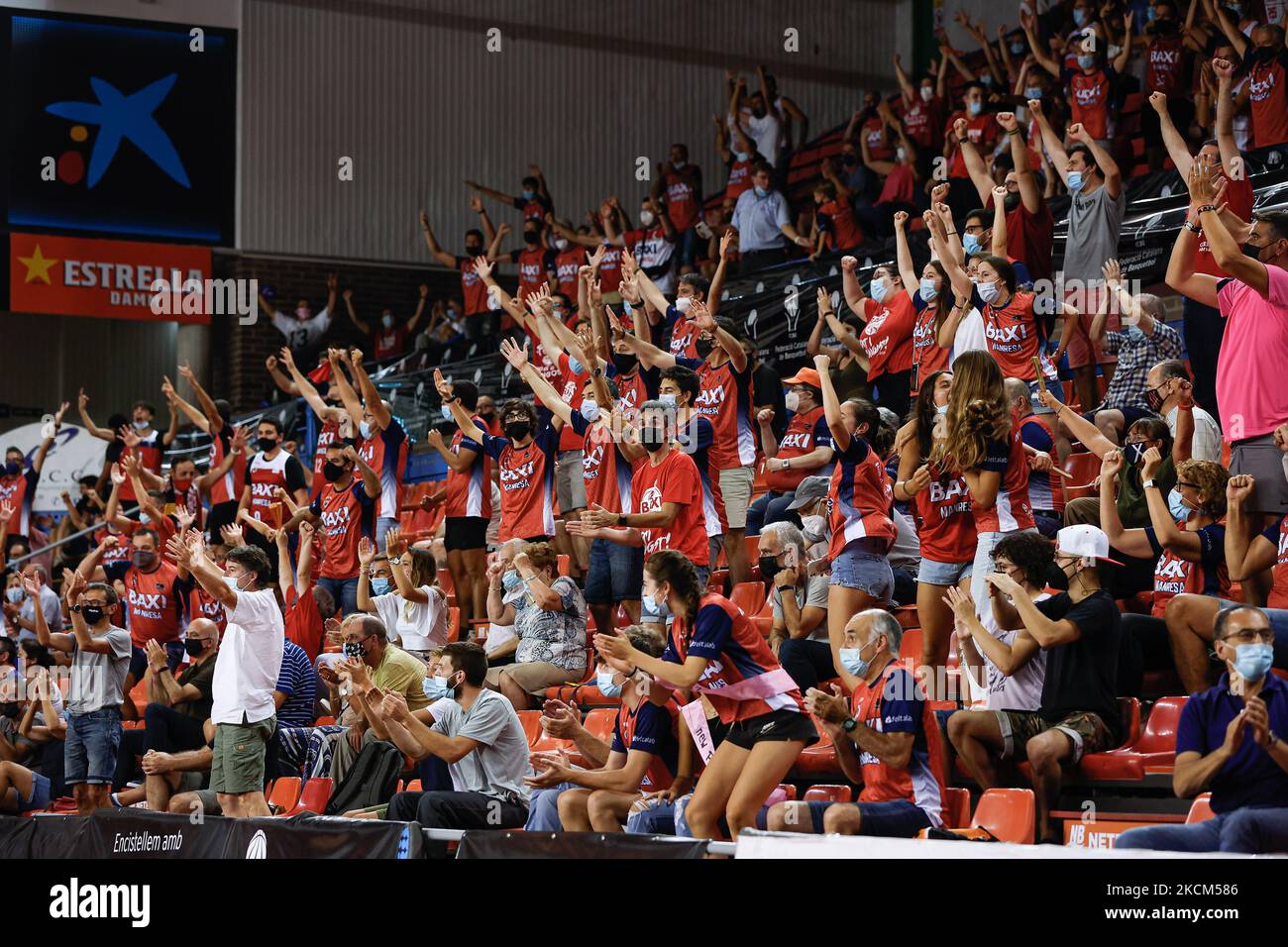 Suporters during the Final of LLigues Catalanes match between Baxi ...
