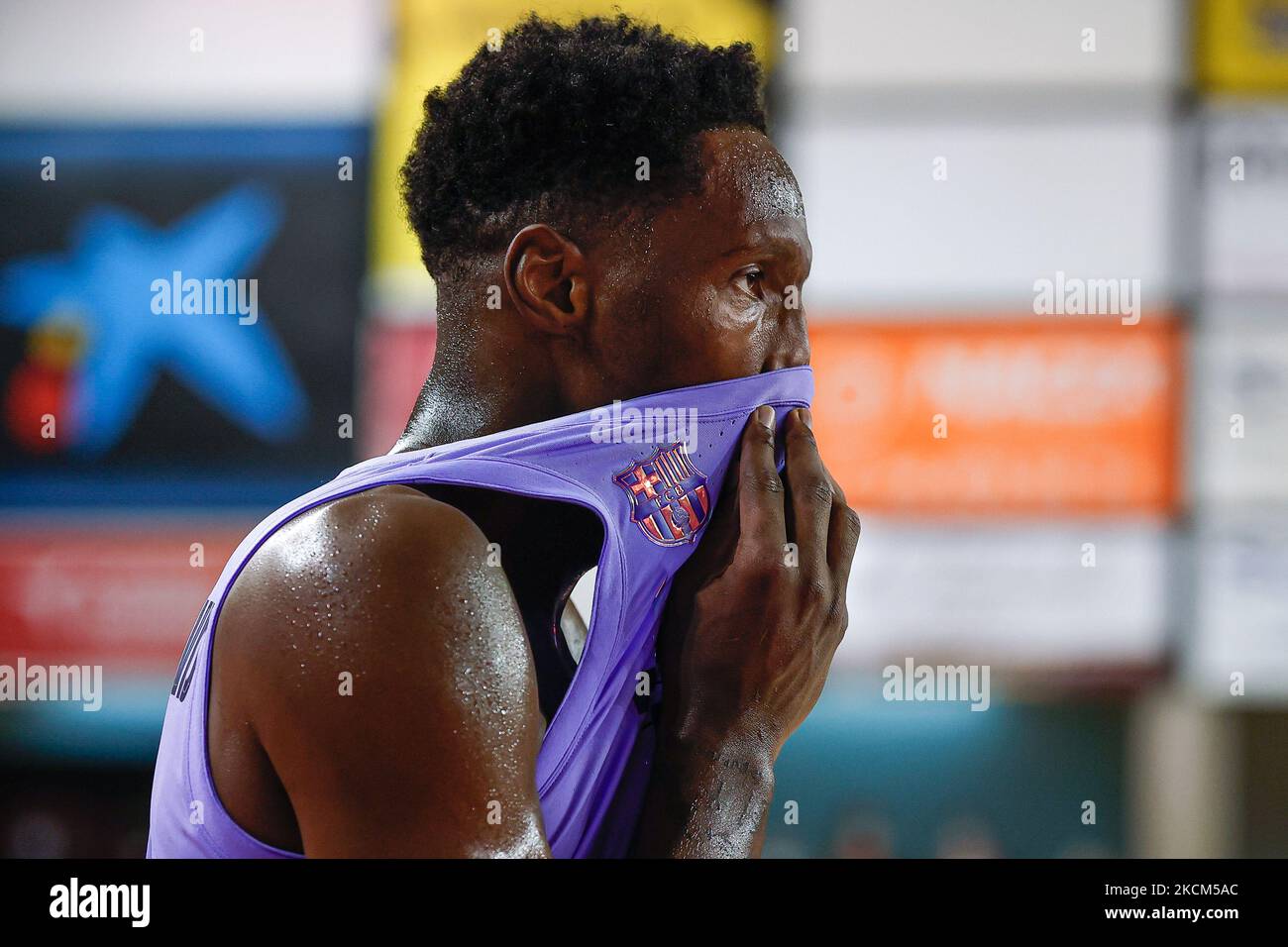 Nigel Hayes of FC Barcelona during the Final of LLigues Catalanes match ...