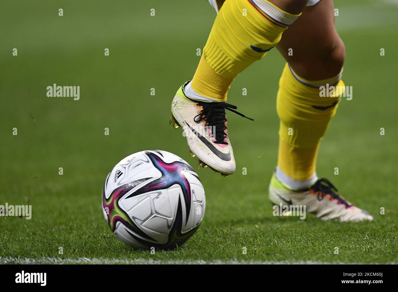 Jovan Markovic in action during the FIFA World Cup qualifying round ...