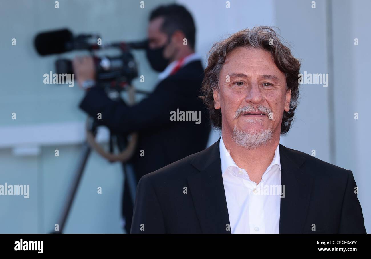 Giorgio Tirabassi attends the red carpet of the movie "Freaks Out ...
